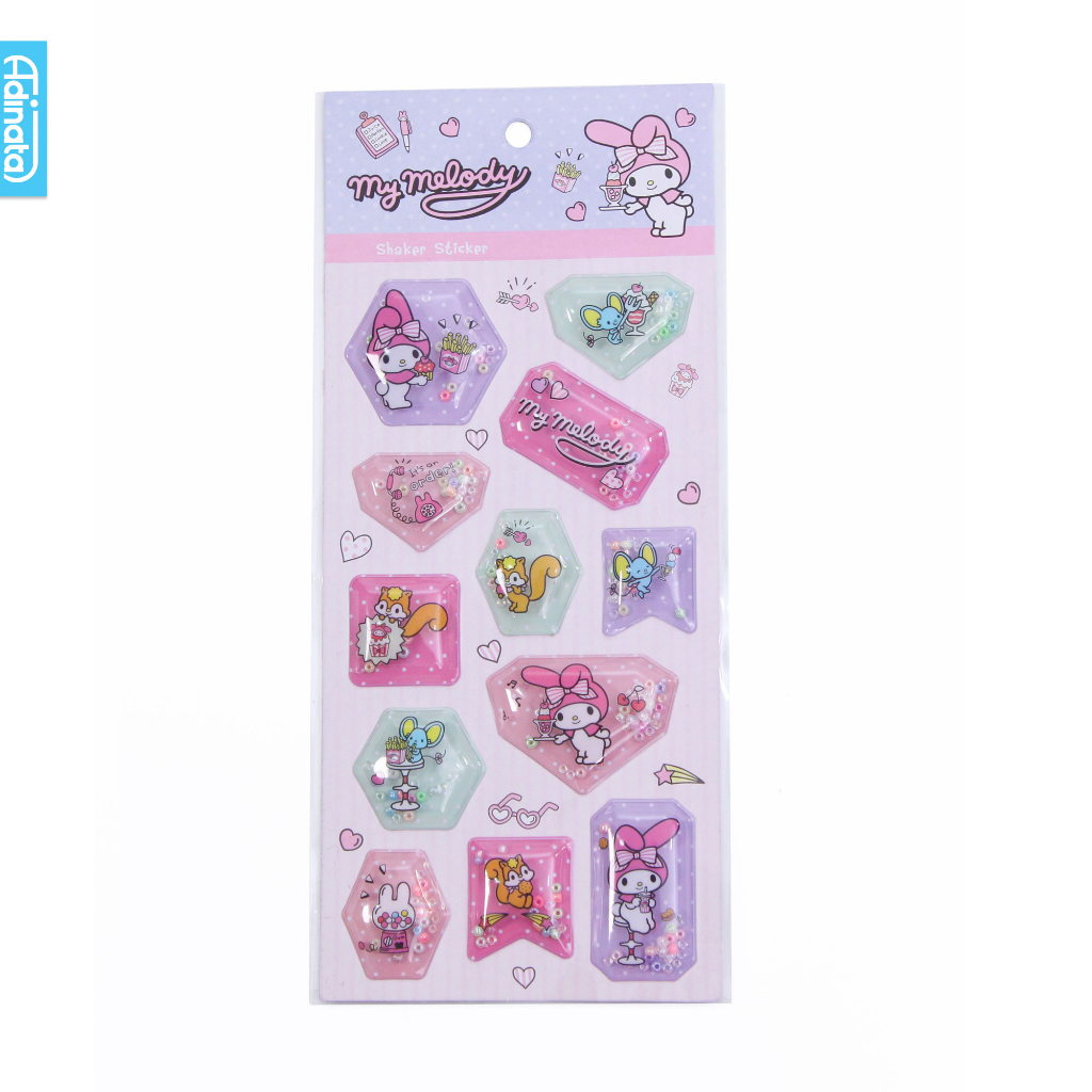 Jual My Melody Shaker Stickers 2313-6134- Adinata / Sticker | Shopee ...