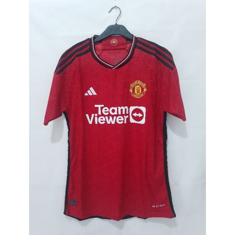 Jual JERSEY MU HOME NEW PLAYERS ISSUE2023/2024 | Shopee Indonesia