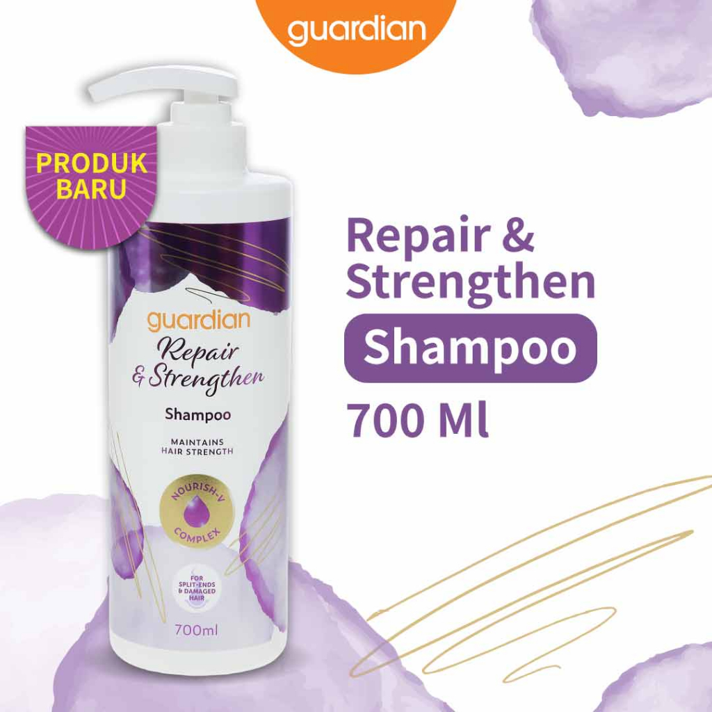 Jual GUARDIAN Repair & Strengthen Shampoo 700ml | Shopee Indonesia