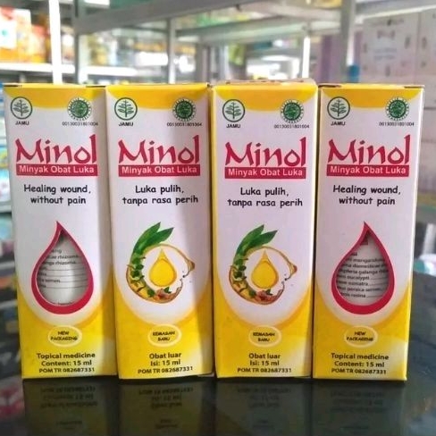 Jual Minyak Minol Obat Luka 15ML - Obat Luka Memar Bengkak & Keseleo ...