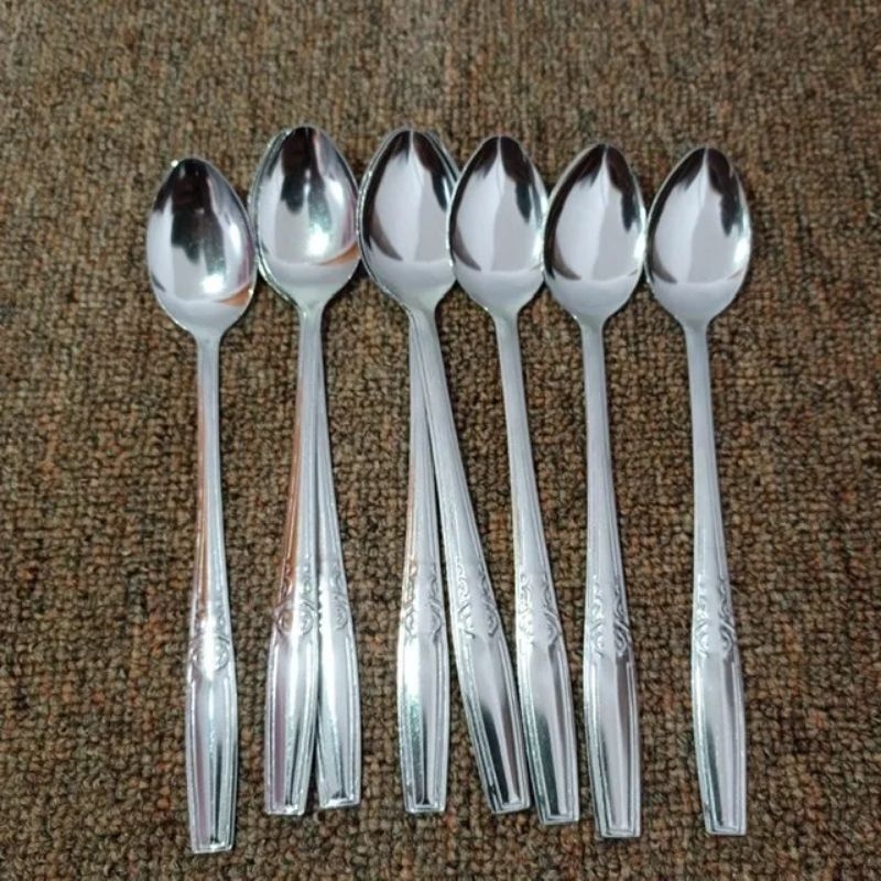 Jual sendok teh panjang/sendok kecil panjang stainless. pontianak ...