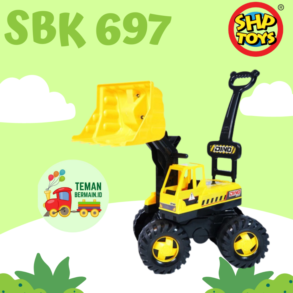 Jual Maenan Mobilan Traktor Anak Truck BECO SBK 697/WW 697 - SHP Toyss ...