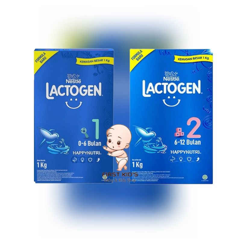 Jual LACTOGEN HAPPYNUTRI TAHAP 1&2 1kg | Shopee Indonesia