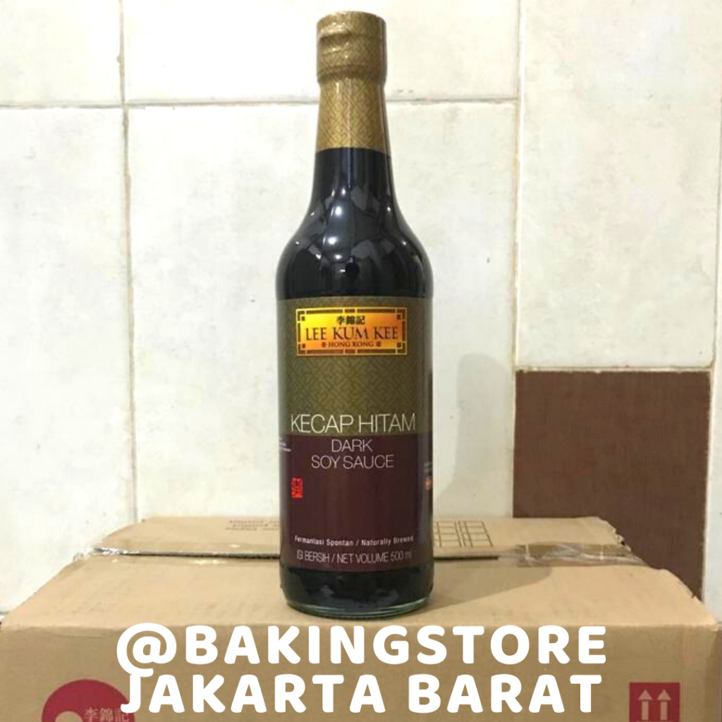 Jual LEE KUM KEE Soy Sauce Dark Premium Kecap Hitam 500 ml | Shopee ...