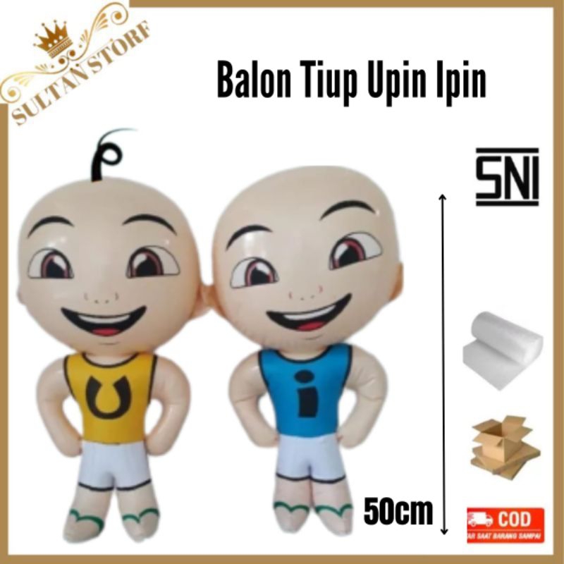 Jual balon tiup Upin Ipin besar | Shopee Indonesia