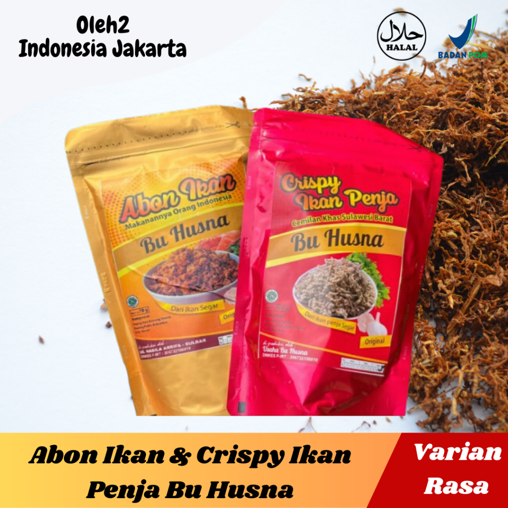 Jual Abon Ikan Bu Husna | Crispy Ikan Penja / Krispi Ikan Penja Bu ...