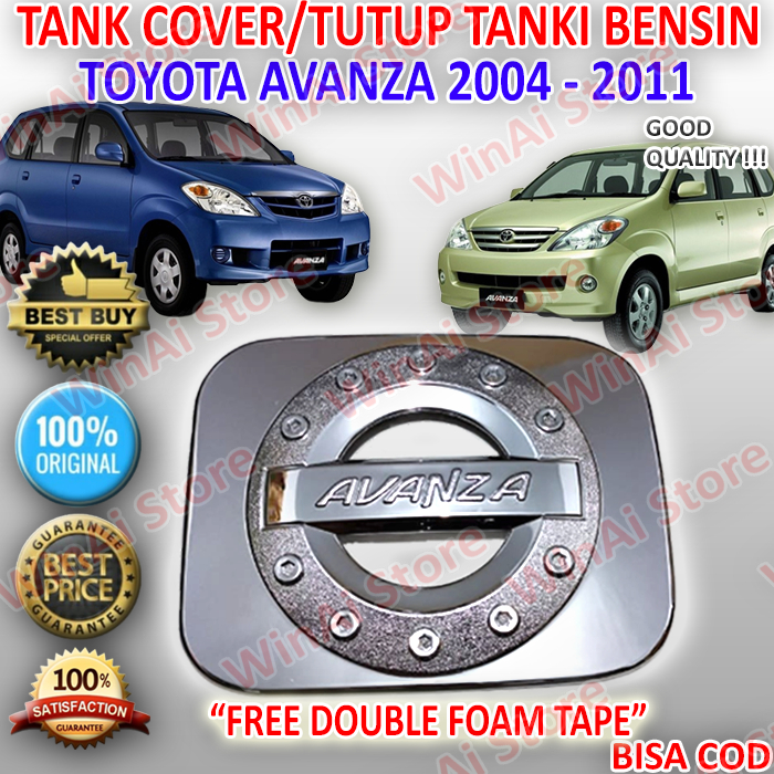 Jual Tank Cover / Tutup Tangki Bensin Toyota Avanza Lama New VVTI 2005 ...