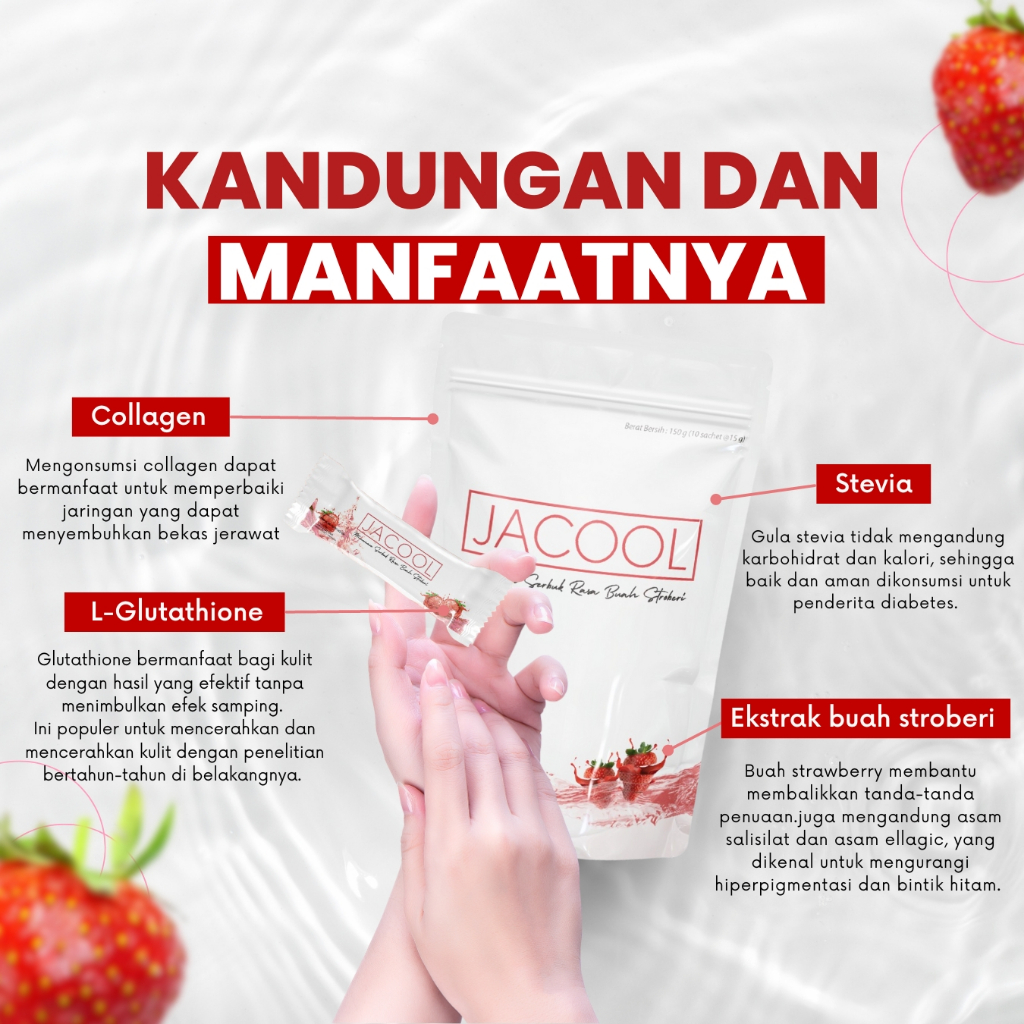 Jual Jacool Collagen Drink BPOM Minuman Kolagen Ikan + Vitamin C Rasa ...