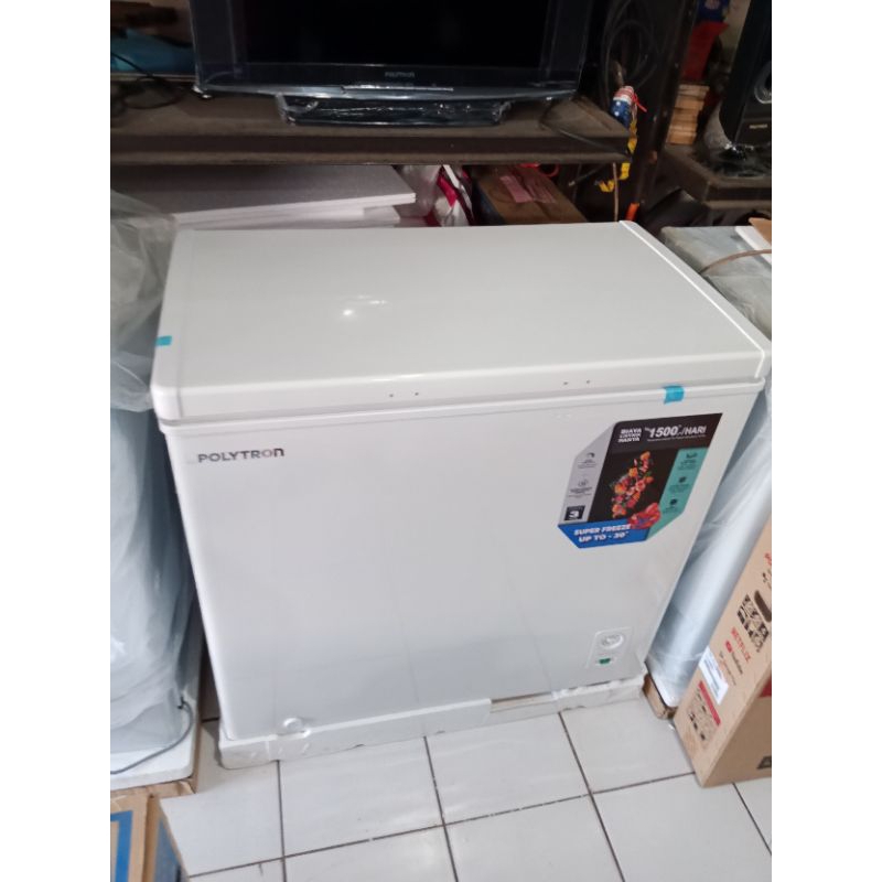 Jual FREEZER BOX POLYTRON PCF 218 200 LITER | Shopee Indonesia