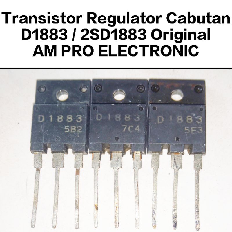 Jual TR D1883 Pengganti D1577 Transistor Regulator D 1883 Cabutan ...