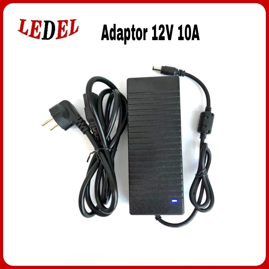 Jual Adaptor 12V 10A untuk LED pompa DC adaptor 12v10a kabel power cpu ...