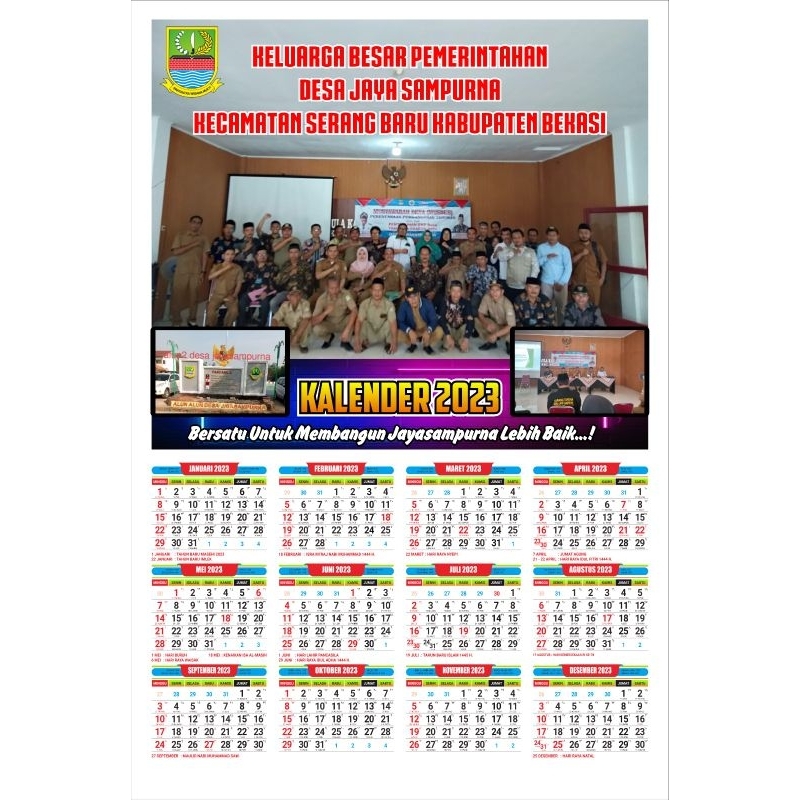 Jual KALENDER PILKADA PILEG 2024 UKURAN A3 32X44CM | Shopee Indonesia