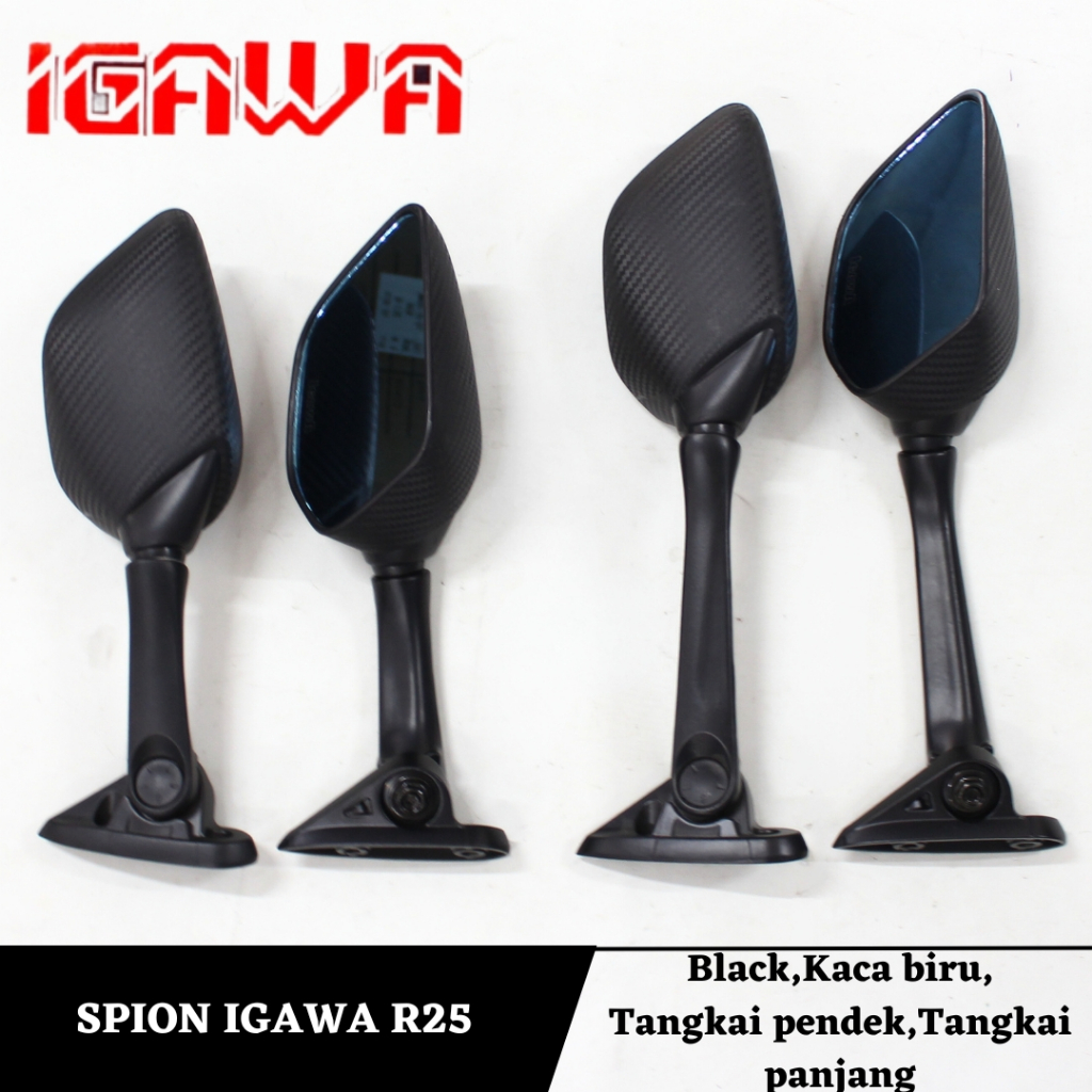 Jual Spion Carbon Igawa Carbon Kaca Biru Universal Nmax R25 R15 Dan ...