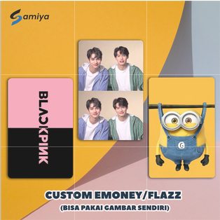 Jual Kartu tol emoney mandiri brizzi BRI custom design / toll parkir ...