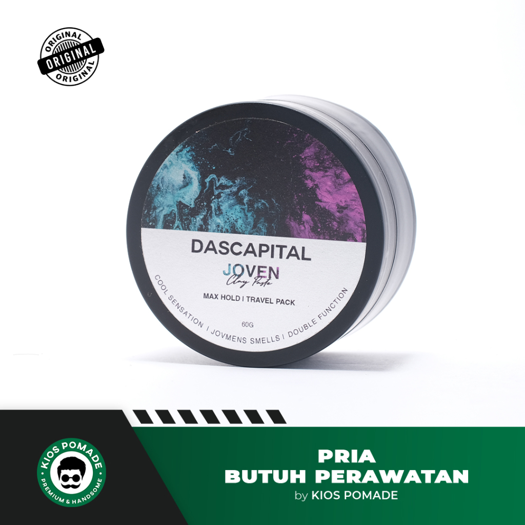 Jual Dascapital Mini Pomade Joven Clay - Minyak Rambut Pria Strong Hold ...