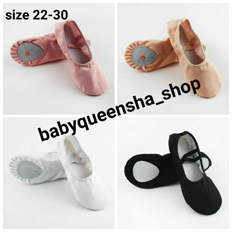 Jual polos kode B sepatu ballet anak polos/sepatu ballerina/sepatu ...