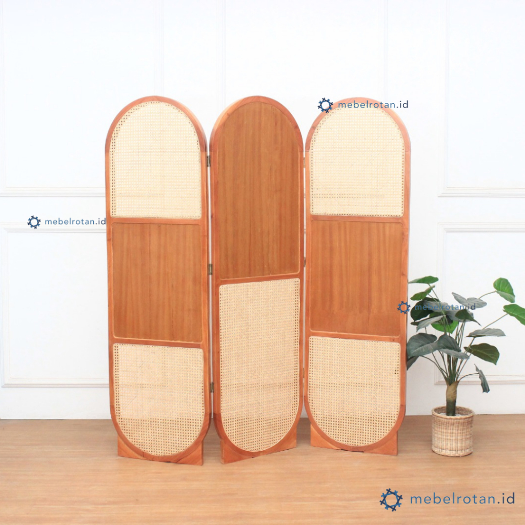 Jual Rana Rattan Divider / Sekat Ruang Rotan / Sekat Rotan / sketsel ...