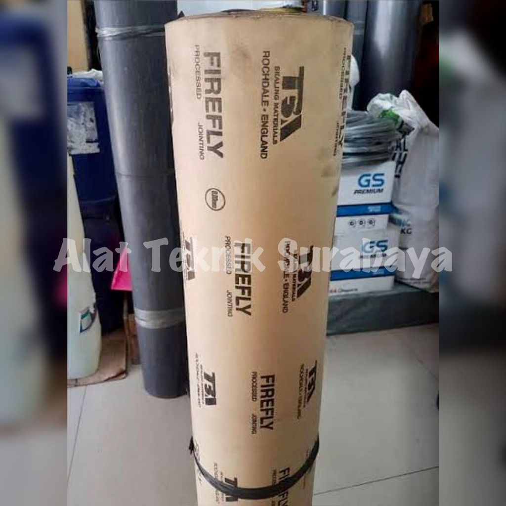 Jual 1 ROLL PACKING OIL TBA 0,8 MM FIREFLY GASKET PAPER TORKA PAKING ...