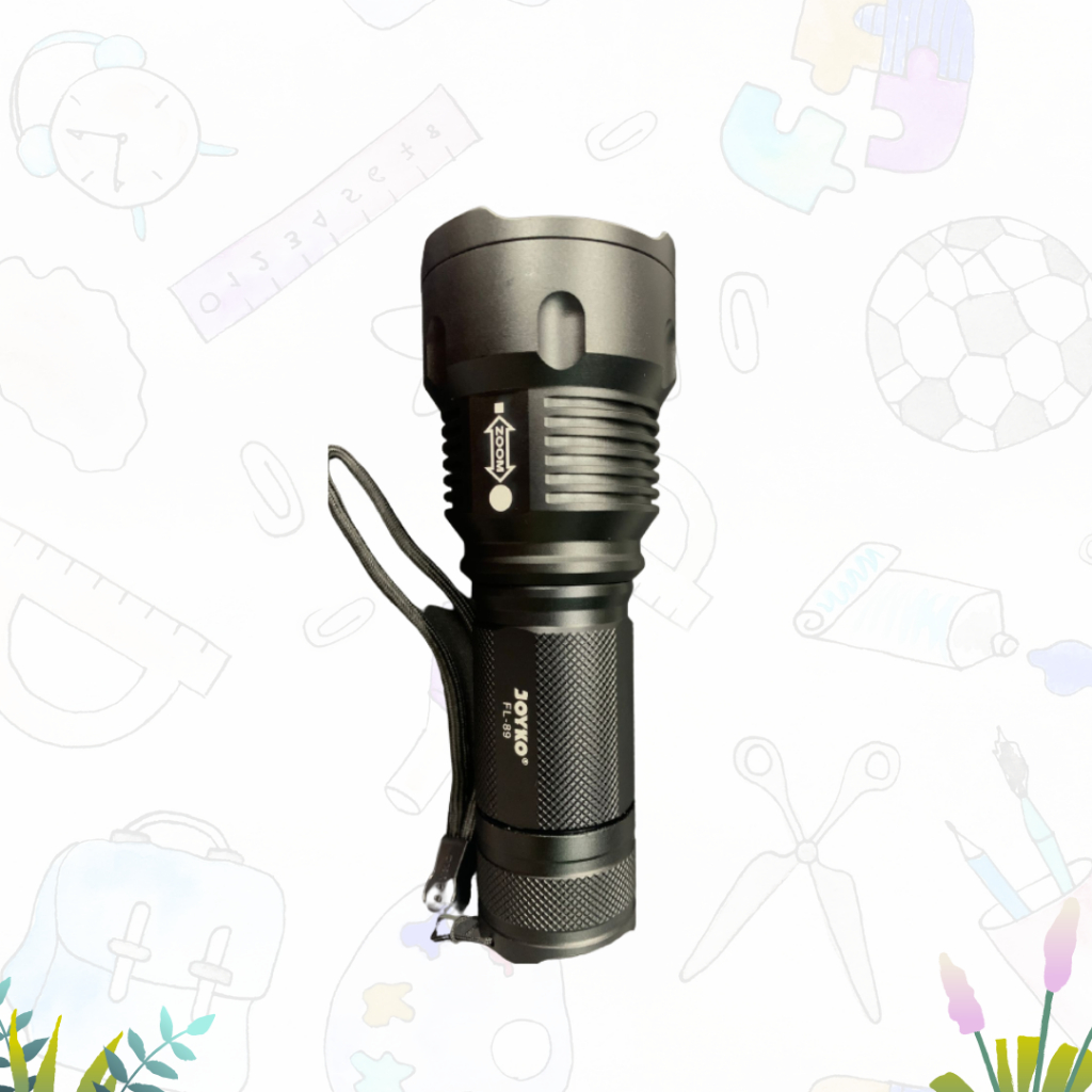 Jual Senter LED/Lampu senter/Flashlight FL-89 JOYKO | Shopee Indonesia