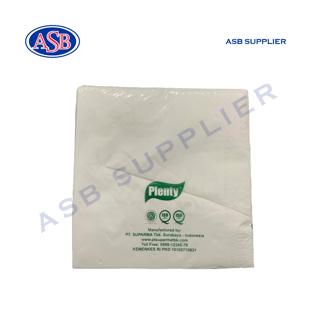 Jual Tissue Dinner Napkin Merk Plenty (50 Sheets) | Shopee Indonesia