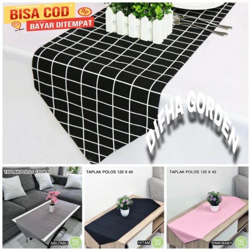 Jual Alas meja Aesthetic Ruang tamu Tuble runner Panjang ruang tamu ...
