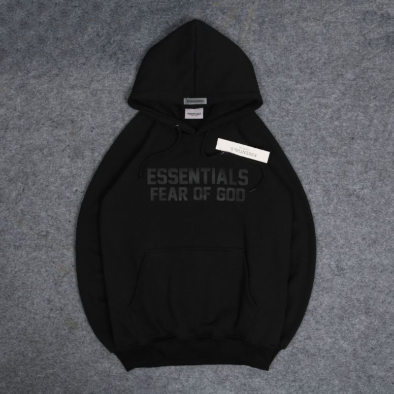 Jual HOODIE JAKET SWEATER ESSENTIALS FEAR OF GOD TEKS BLACK FULLTAG ... Jual HOODIE JAKET SWEATER ESSENTIALS FEAR OF GOD TEKS BLACK FULLTAG ...