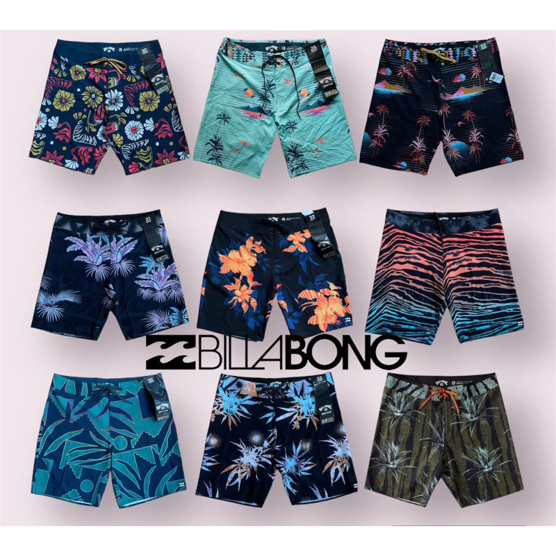 Jual Celana Pendek | shortpants | celana pantai | celana surfing Billabo*ng murah | Shopee Indonesia