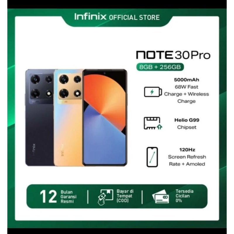 Jual infinix note 30 pro 8/256gb | Shopee Indonesia