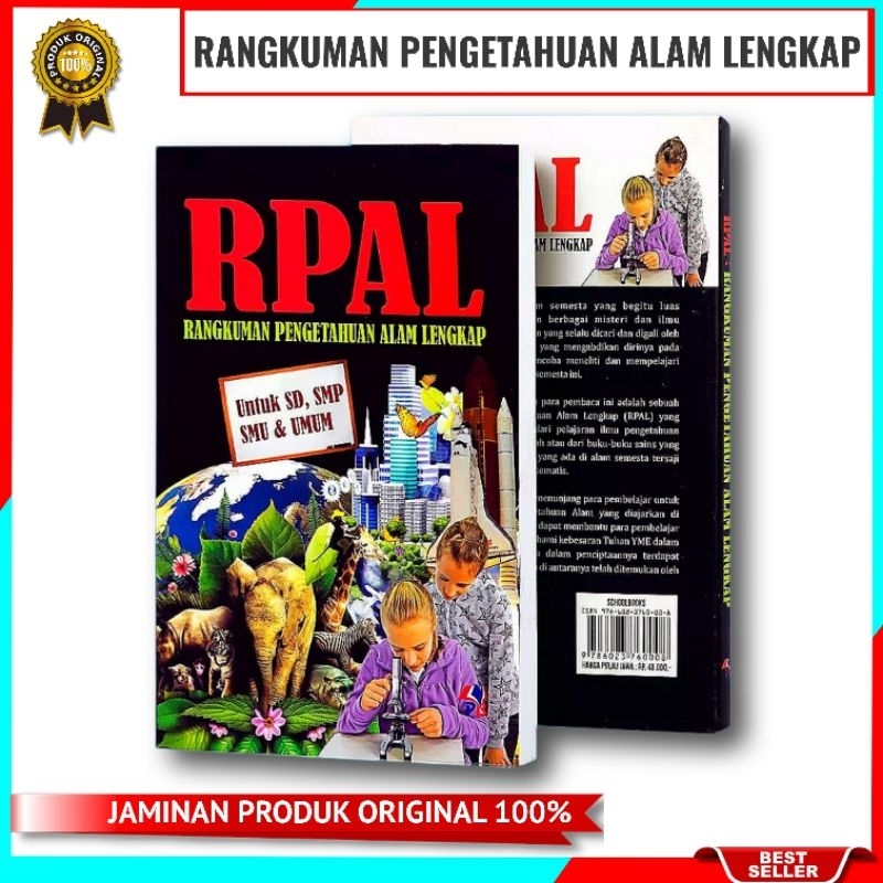 Jual Buku RPAL Rangkuman Pengetahuan Alam Lengkap Untuk SD, SMU, & UMUM ...