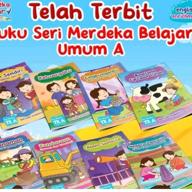 Jual Buku Tematik PAUD/TK/RA/TPA Kurikulum Merdeka | Shopee Indonesia