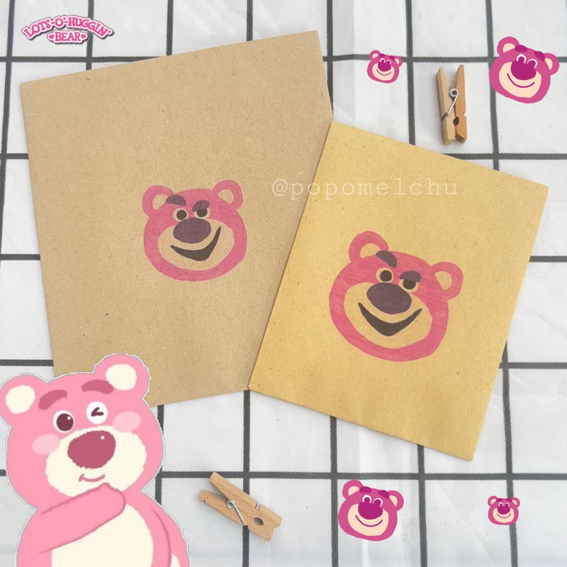 Jual amplop lotso packing kemasan aesthetic lotsoo lotso | Shopee Indonesia