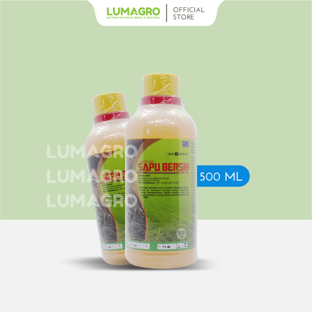 Jual Herbisida Sapu Bersih 530SL 500ml Isopropilamina Glifosat Obat ...