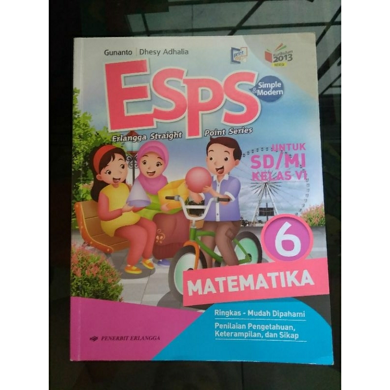 Jual Matematika Kelas 6 / VI SD / MI Kurikulum Merdeka Erlangga | Shopee Indonesia