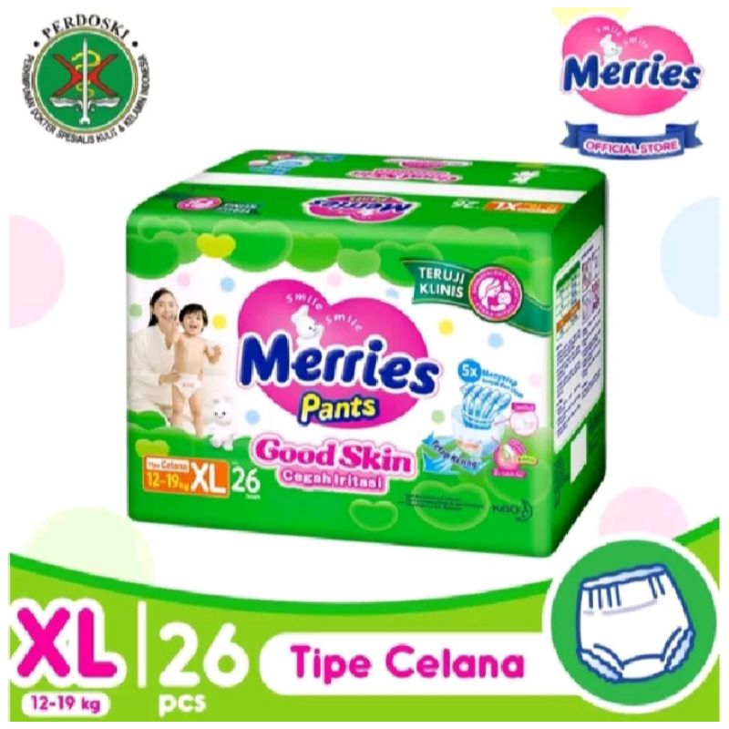 Jual Pampers merries popok marries pants | Shopee Indonesia