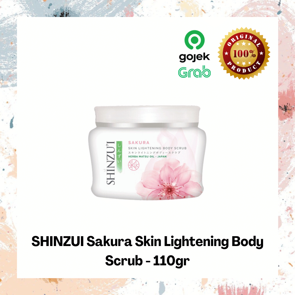 Jual SHINZUI Sakura Skin Lightening Body Scrub - 110gr | Shopee Indonesia