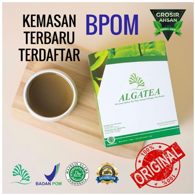Jual TEH HERBAL / ALGA TEA CEGAH KANKER DAN TUMOR / TEH ALAMI 100% ...
