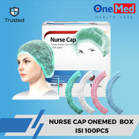 Jual Nurse Cap Onemed 100pcs Nursecap Hairnet Penutup Kepala Non Woven ...