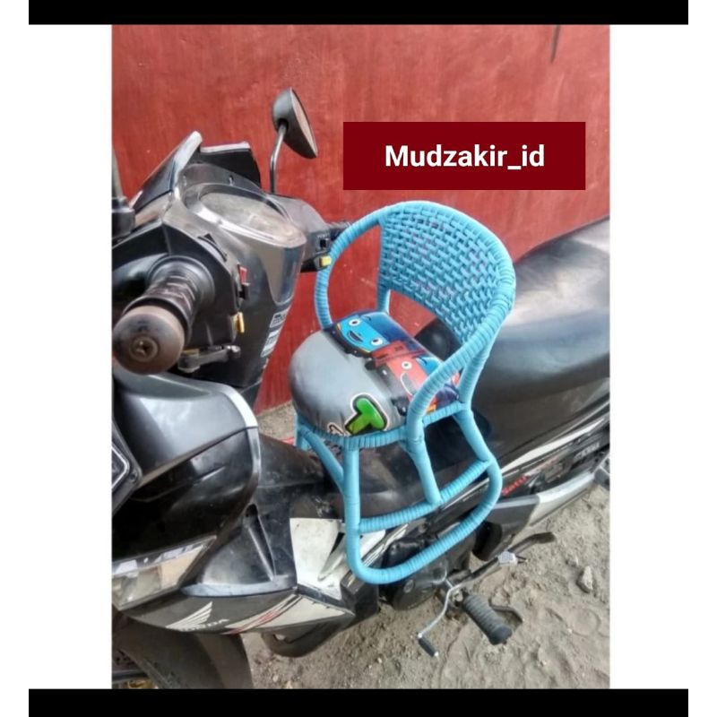 Jual [MD] KURSI BONCENGAN ANAK MOTOR BEBEK ANYAMAN FULL | Shopee Indonesia
