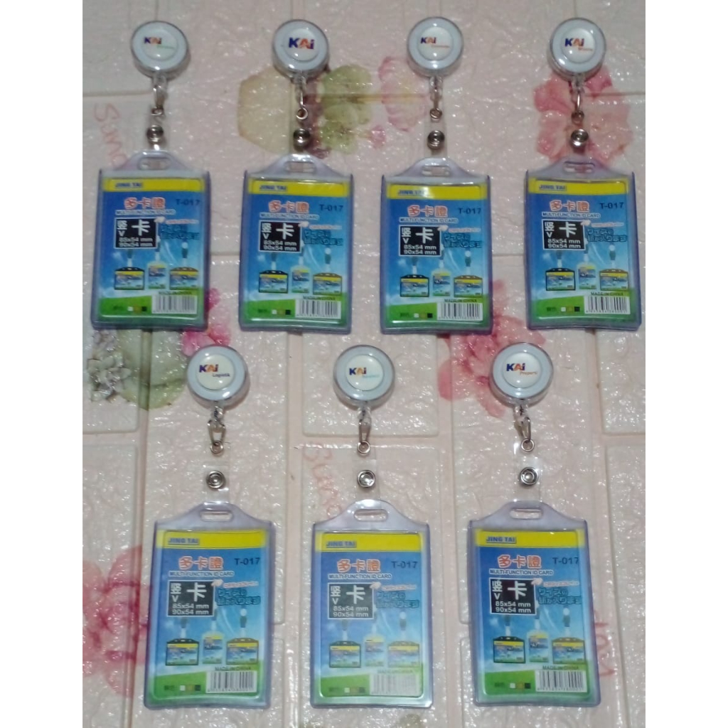Jual GANTUNGAN YOYO ID CARD KAI (KERETA API INDONESIA) + TEMPAT ID CARD ...