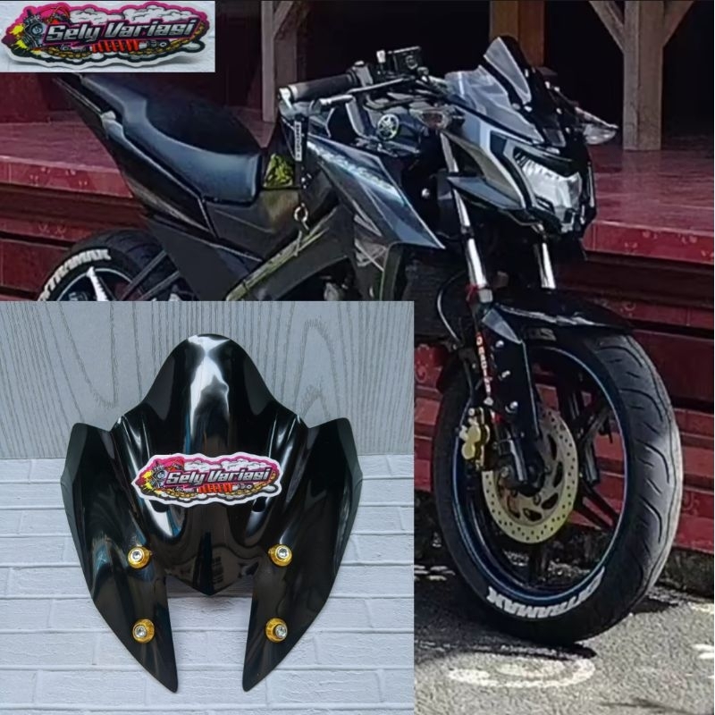 Jual VISOR YAMAHA VIXION NEW NVA MODEL TRANSFORMERS PLUS BAUT VARIASI ...