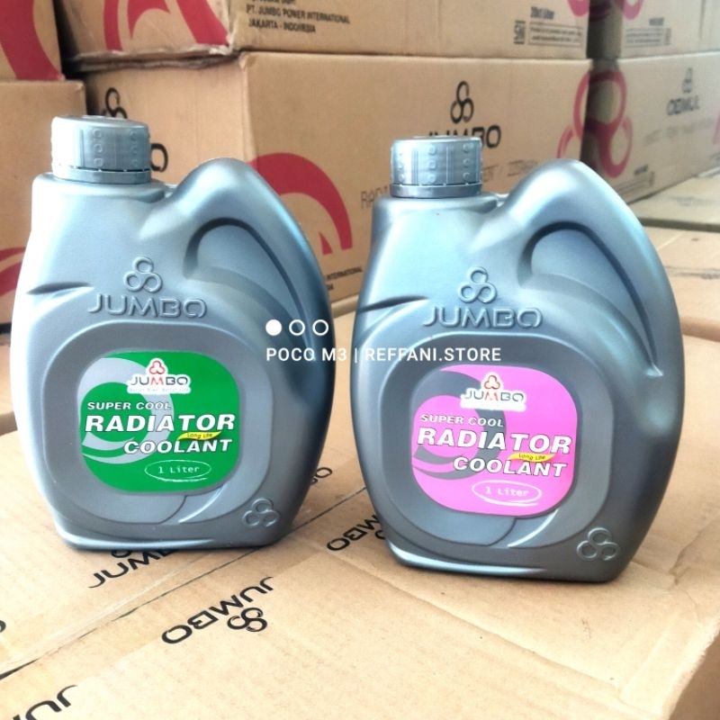 Jual Air Radiator Collan Jumbo For All motor dan mobil Kemasan botol ...