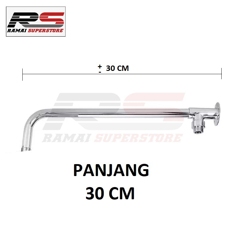 Jual Wall Shower Rainfall Pipa Dan Kepala Shower Hujan | Shopee Indonesia