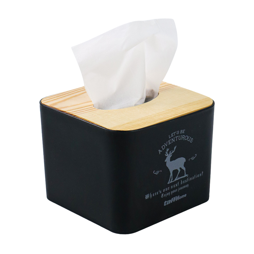 Jual PP Premium Square Tissue Box Kotak Tempat Tisu TaffHOME Meja ...