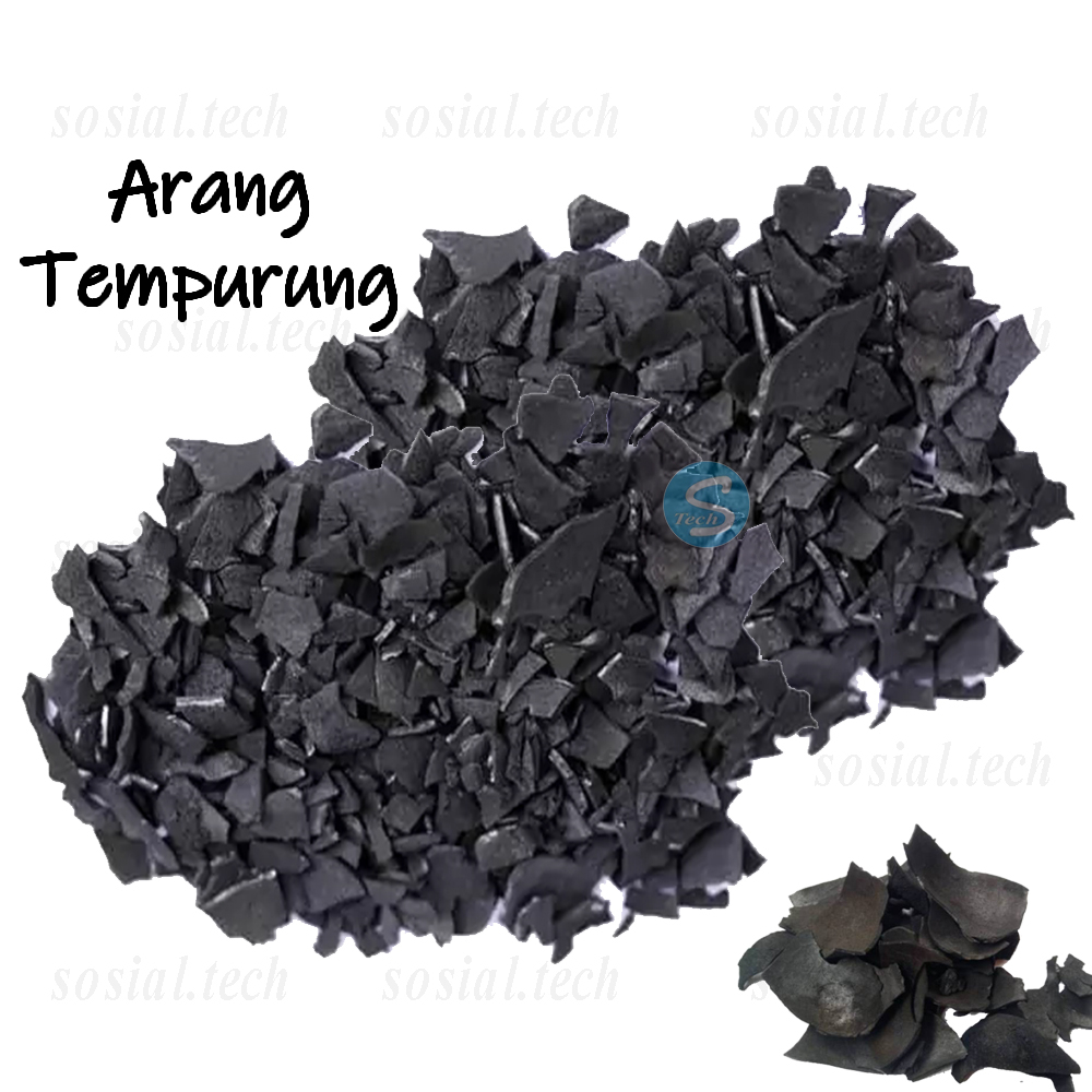 Jual Arang Kayu dan Tempurung Kelapa 1kg Briket Arang Batok Kelapa Siap ...