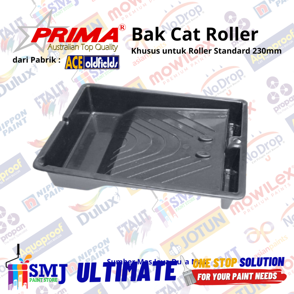 Jual Baki / Bak Cat Kuas Roller PRIMA dari ACE OLDFIELDS 230mm 9" inch ...
