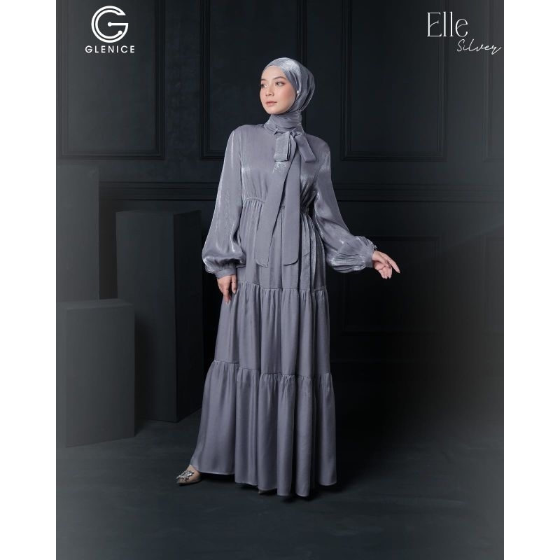Jual Elle Silver Dress Only by Glenice | Shopee Indonesia