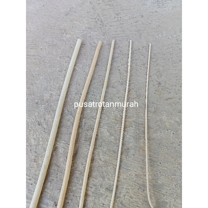 Jual bahan rotan panjang 1 meter rotan halus kualitas grade A | Shopee ...