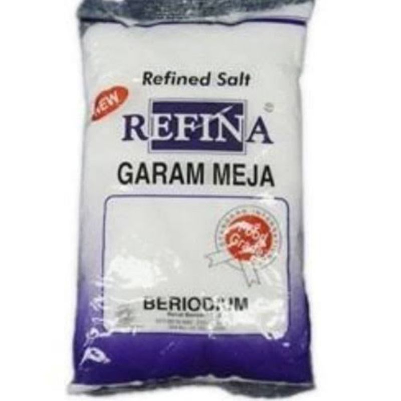 Jual garam halus refina 250 gr | Shopee Indonesia