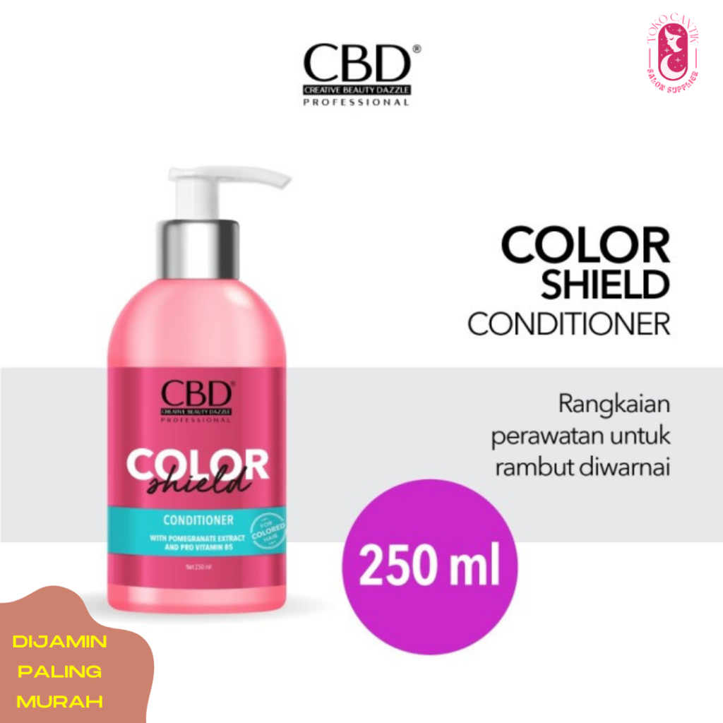 Jual CBD Color Shield Conditioner Rambut Berwarna 250ml | Shopee Indonesia