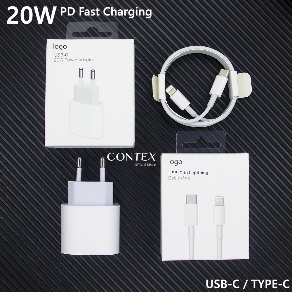 Jual TYPE-C 20W PD FAST CHARGING lPHON - CHARGER IP 8 8Plus X XR XS ...